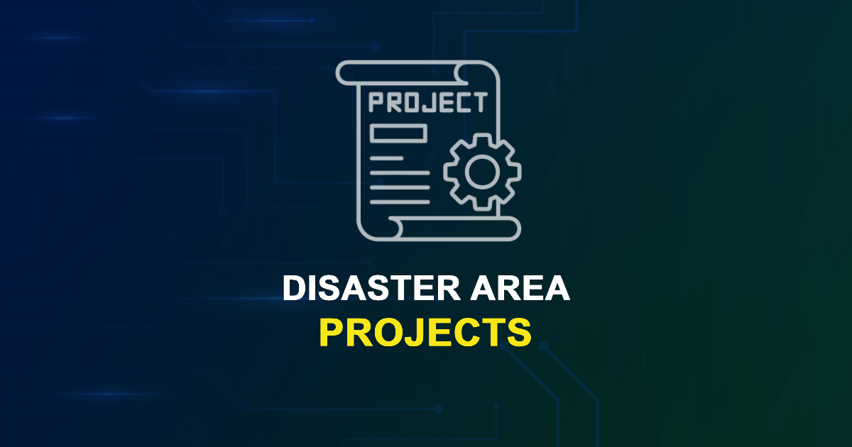 Disaster Area Projects for Engineering Students - UniPhD